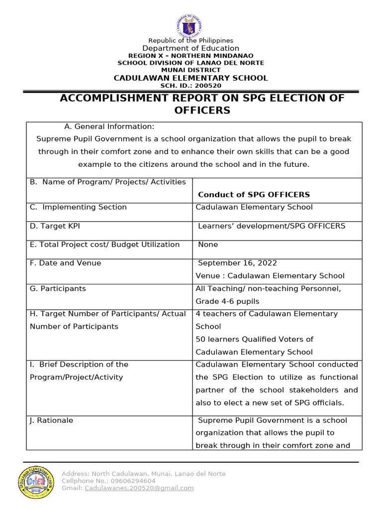 6-SPG Election of Officers | PDF
