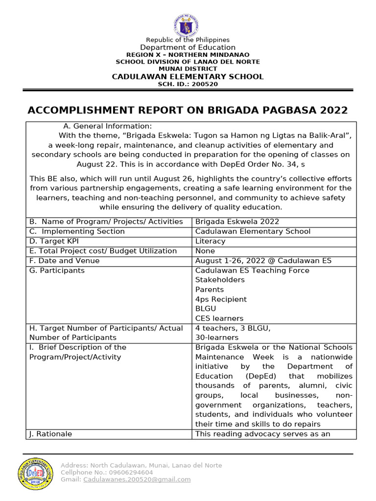 2-Brigada Pagbasa | PDF