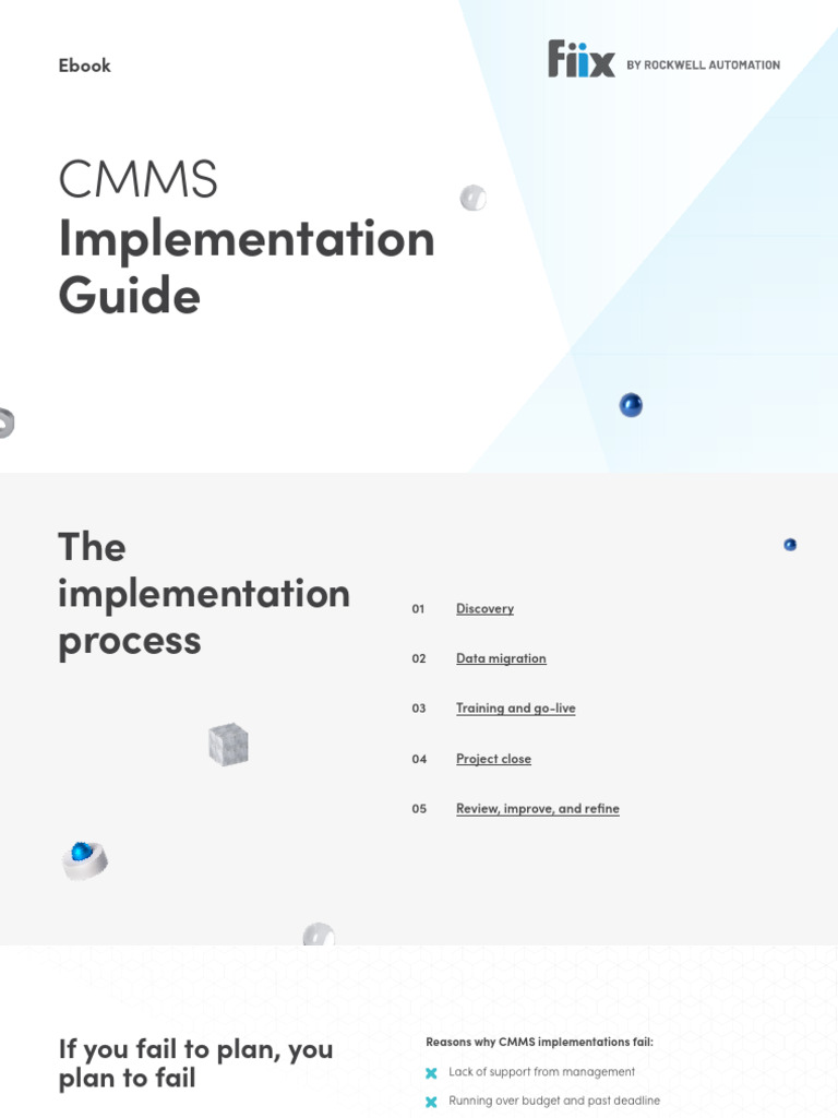 CMMS Implimentation Guide | PDF