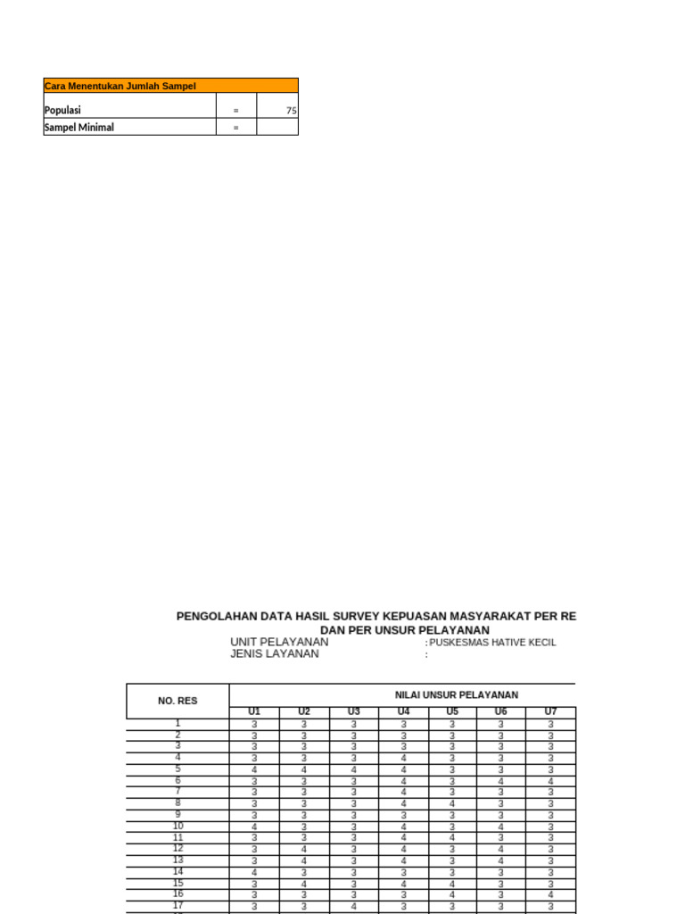 Sistem Pengolahan Data SKM | PDF