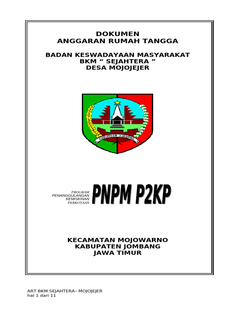 Art BKM Sejahtera - Mojojejer | PDF