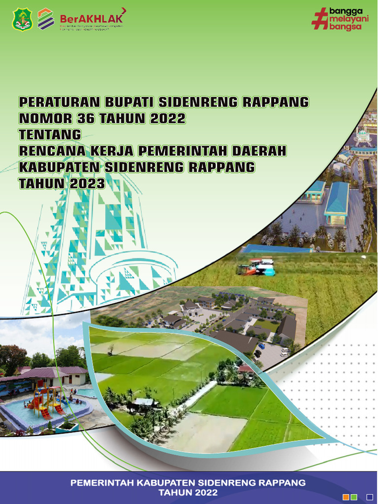 Dokumen RKPD Kabupaten Sidrap Tahun 2023 Lengkap Baru | PDF