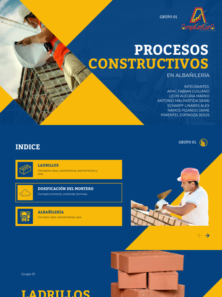 PROCESOS CONSTRUCTIVOS | PDF