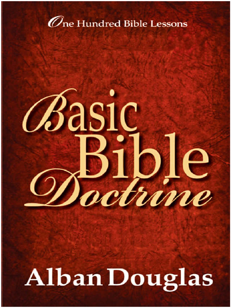 100 Bible Lessons (Alban Douglas) | PDF | Trinity | Names Of God In Judaism