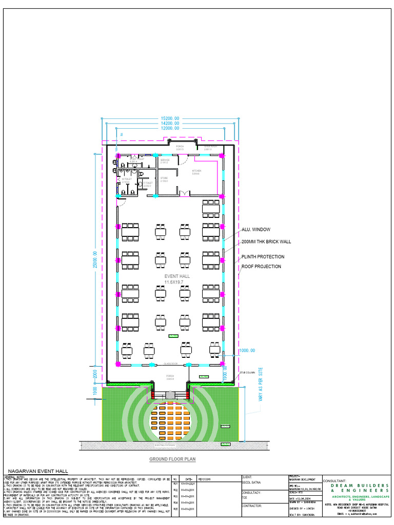 22.05.24 Nagarvan Event Hall | PDF | Beam (Structure) | Column