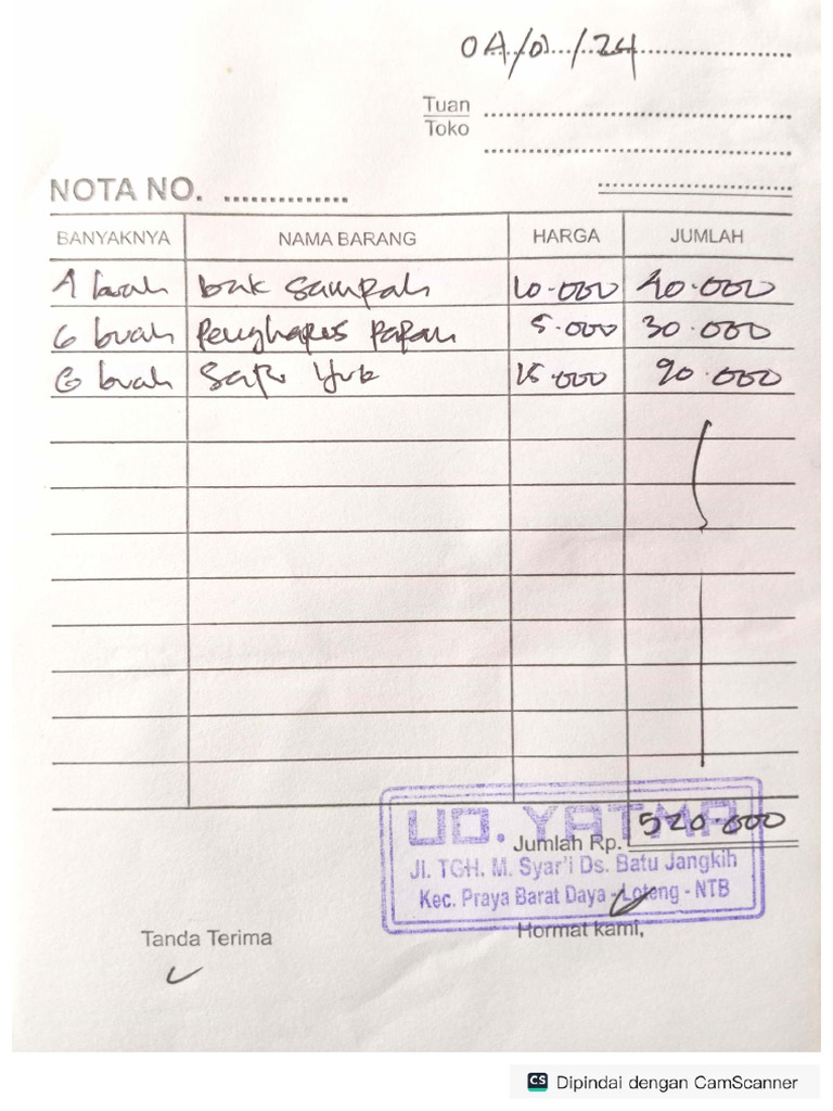 Bak Sampah +penghapus TGL 4-1-24 | PDF