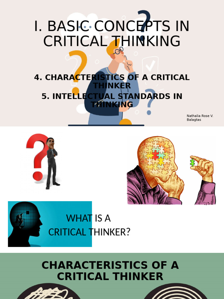 Critical Thinking | PDF