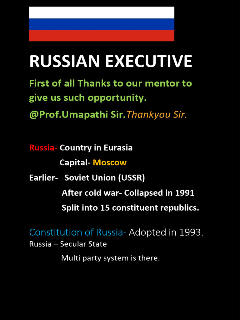 Russian Executive | PDF