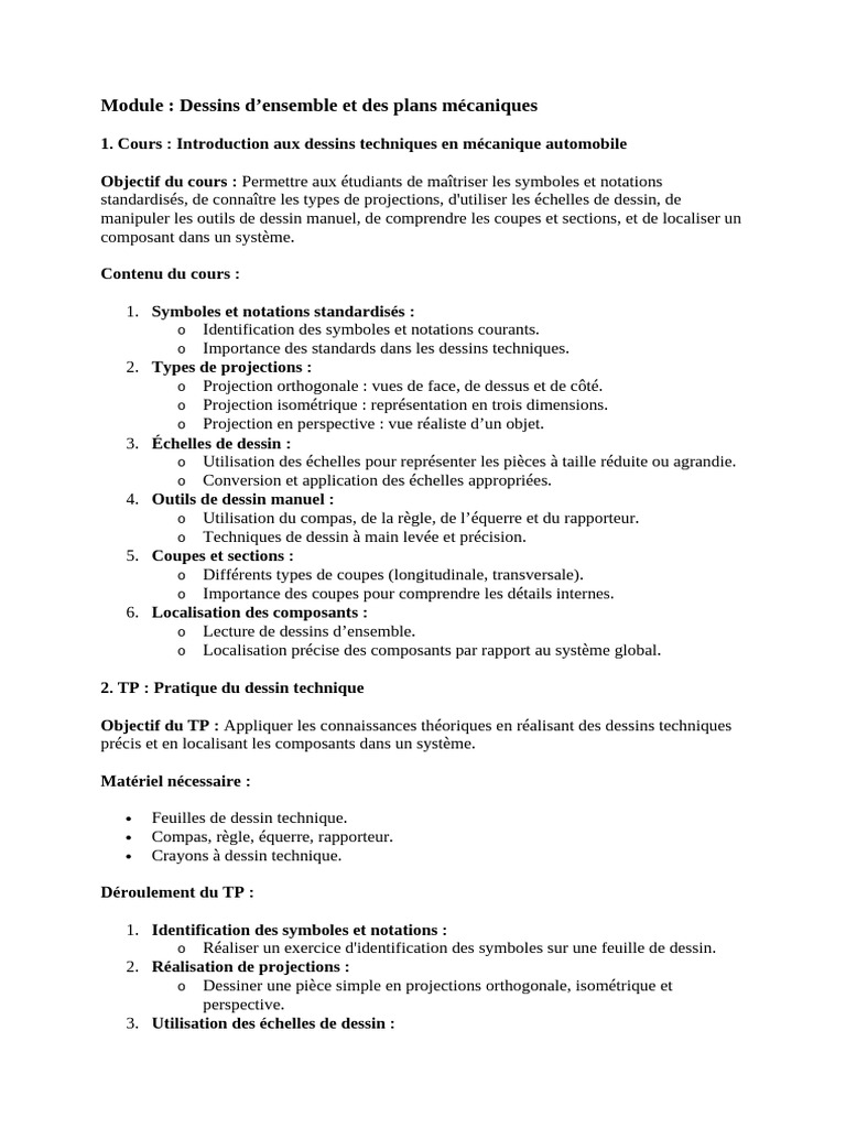 Module 07 Cours TP EVALUATION | PDF