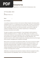 JP Morgan Cover Letter | PDF