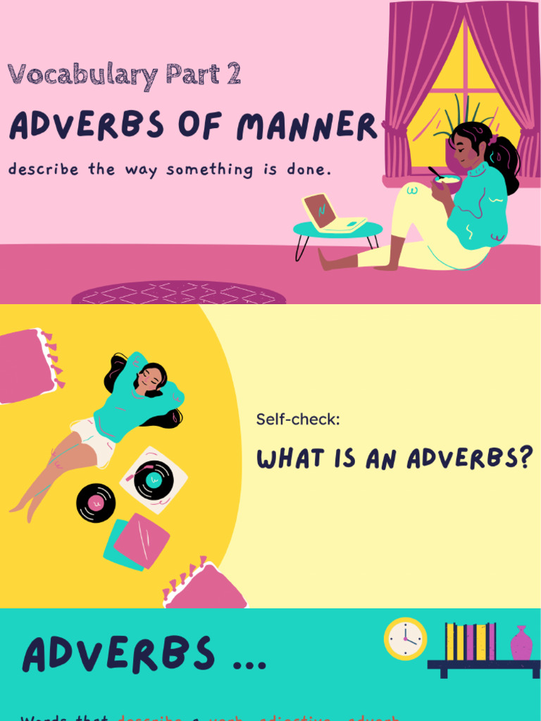 Vocab Unit 4 Adv. of Manner | PDF