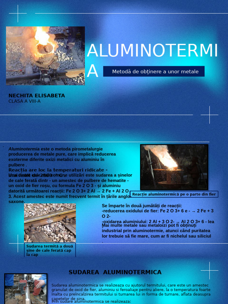 Aluminotermia | PDF