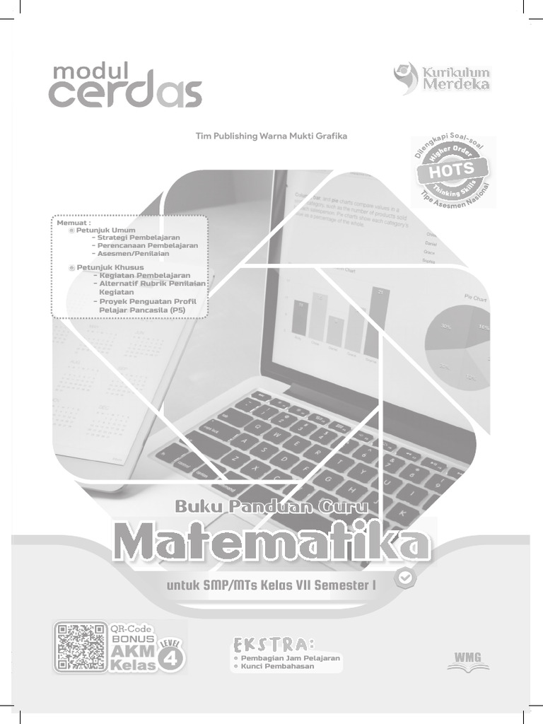 BG Matematika 7A - Cerdas - WMG - 2023 - JADI | PDF
