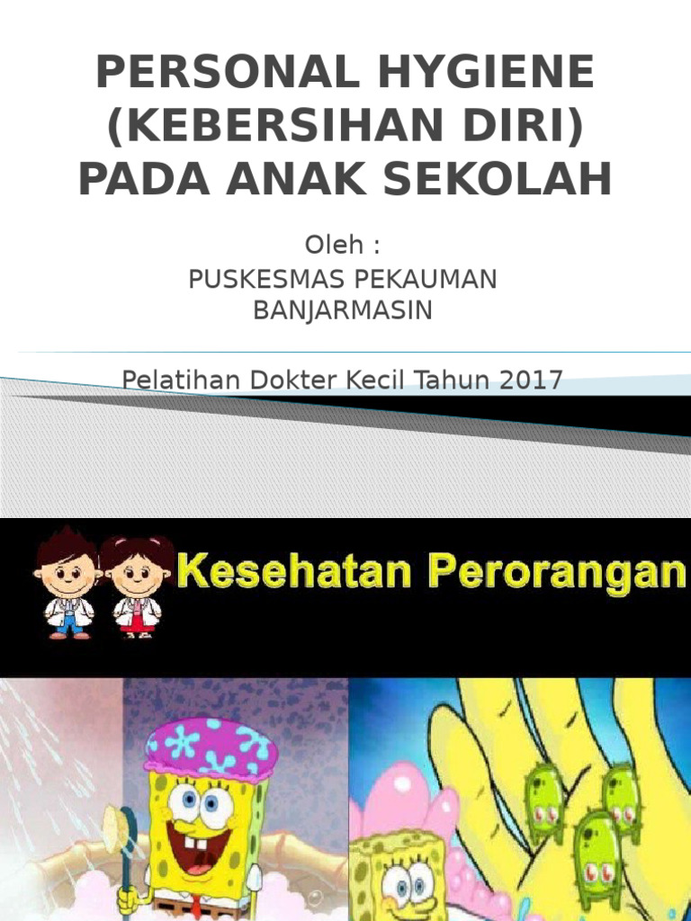 Personal Hygiene Anak Sd 2017 Pdf