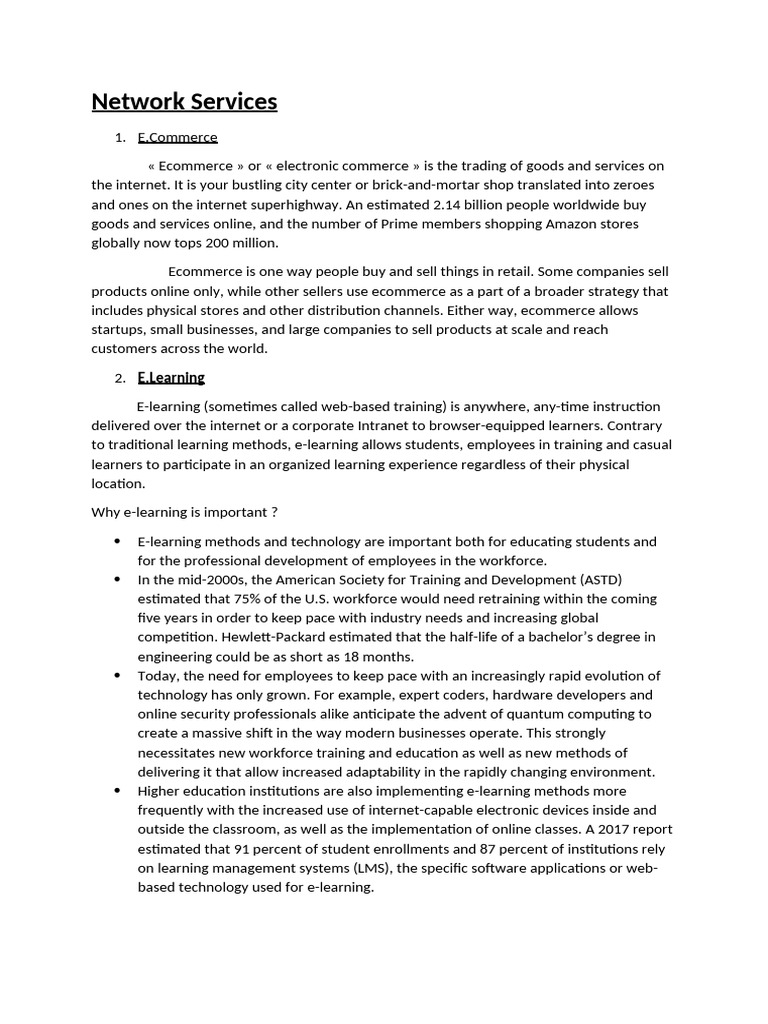 Network Services | PDF