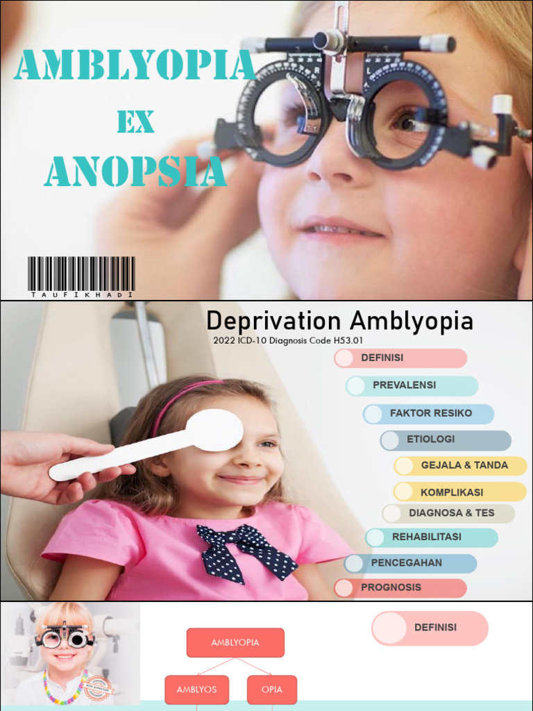 Amblyopia Ex Anopsia | PDF