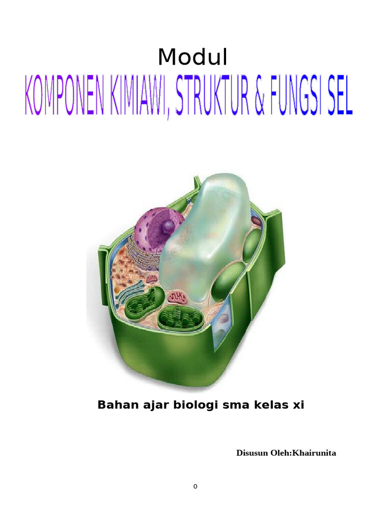 Modul (Bahan Ajar Sel) | PDF