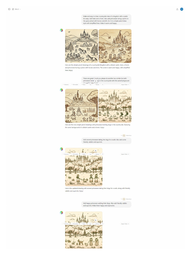 Castle Story and Drawings | PDF