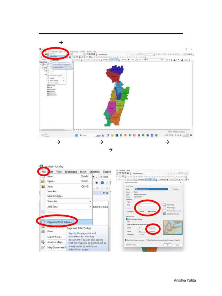 Langkah Pembuatan Layout | PDF