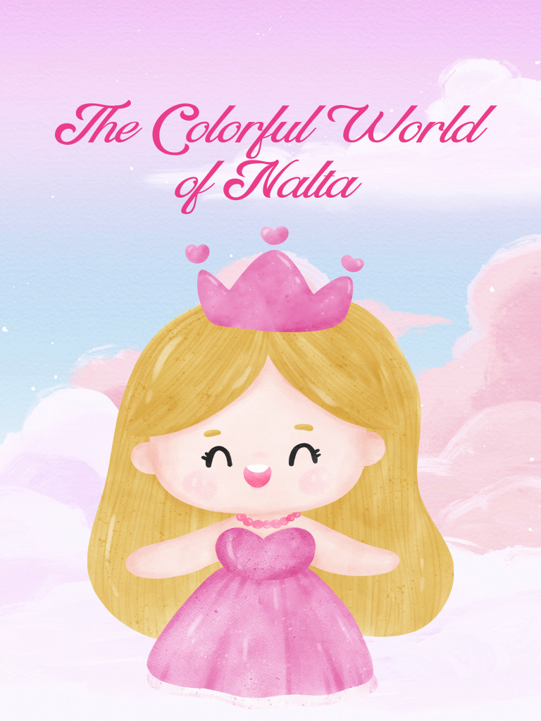Pink Watercolor Illustration Wattpad Children's Book Cover | PDF