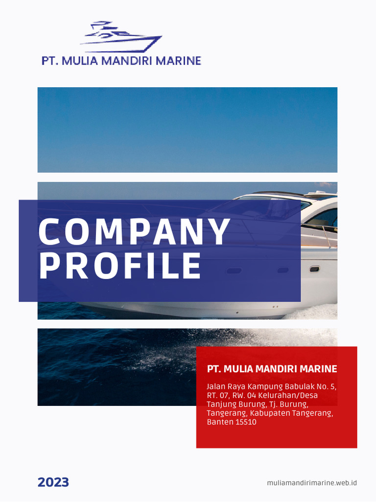 CP PT. Mulia Mandiri Marine | PDF