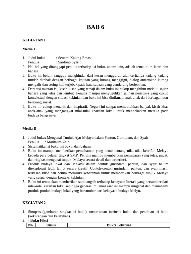 Bab 6 KJ Marbi | PDF