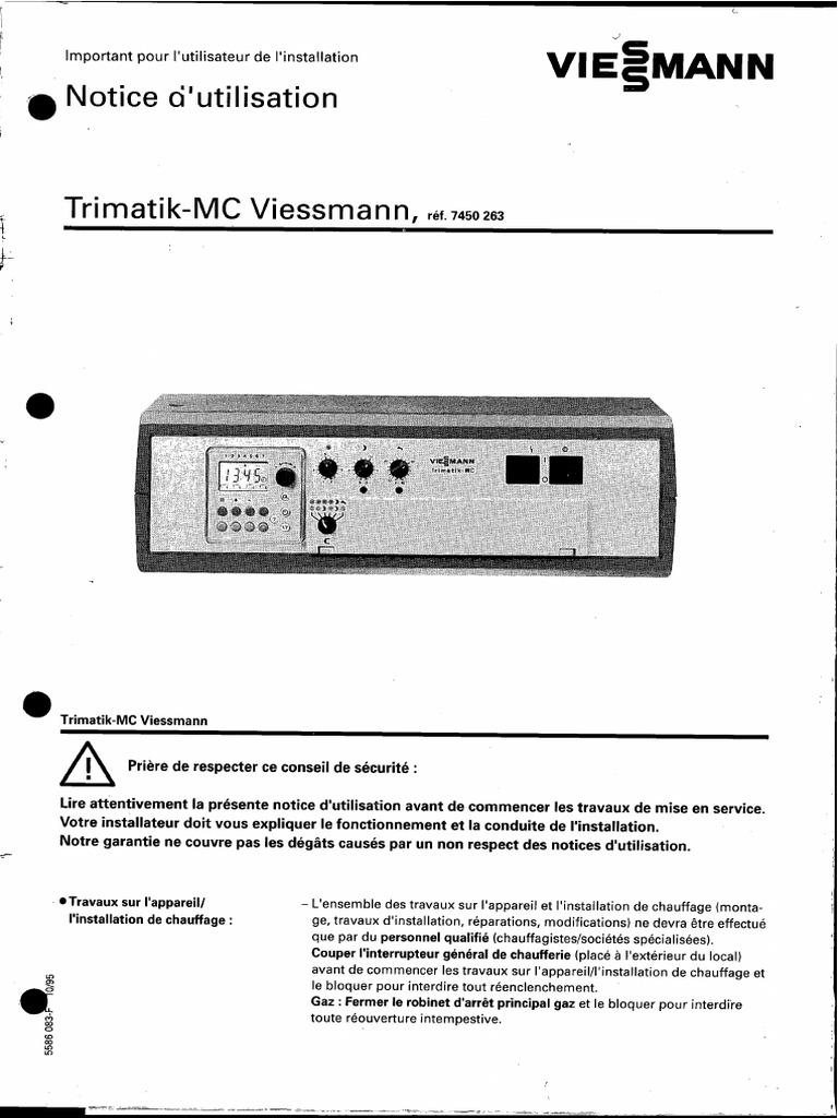 Trimatik Viessmann | PDF