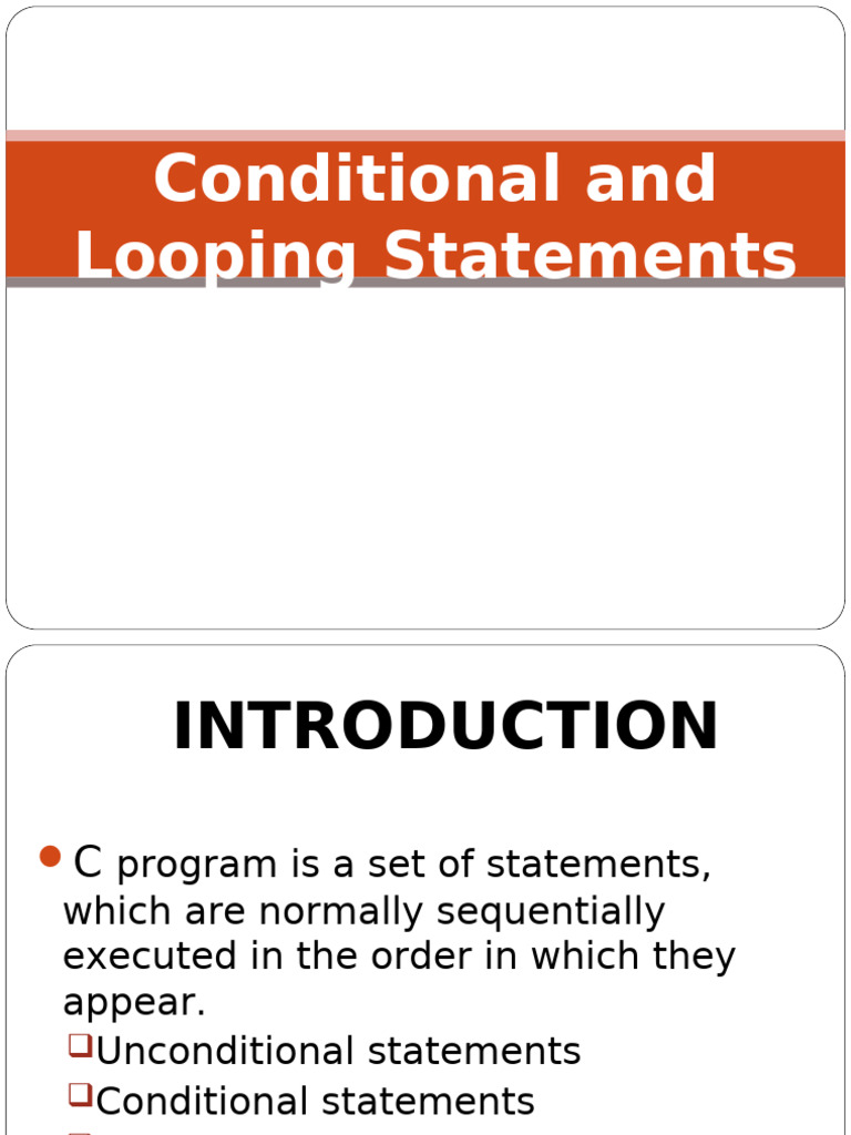 C - 03 (Branching & Looping) | PDF