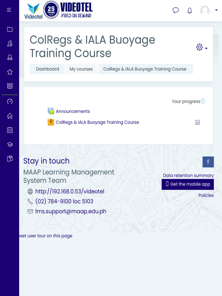 Course ColRegs & IALA Buoyage Training Course | PDF