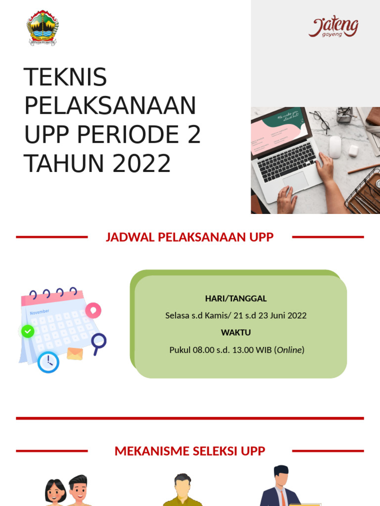 6.Teknis Pelaksanaan Upp 2 2022 | PDF