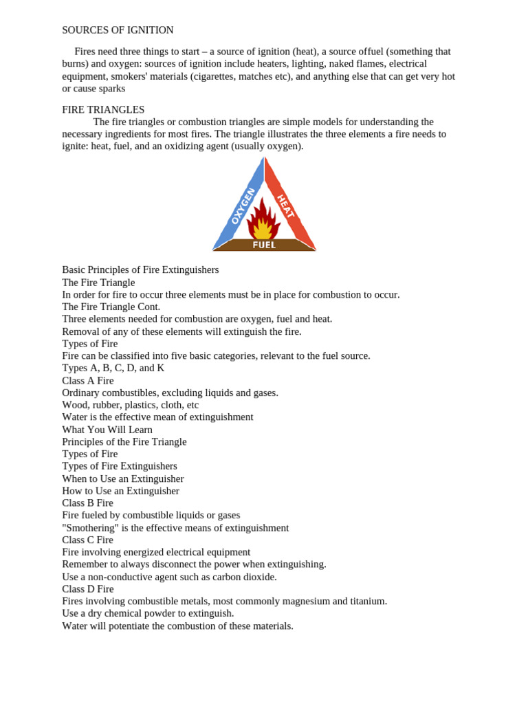 Understanding Fire Types and Extinguishers | PDF | Fires | Active Fire ...