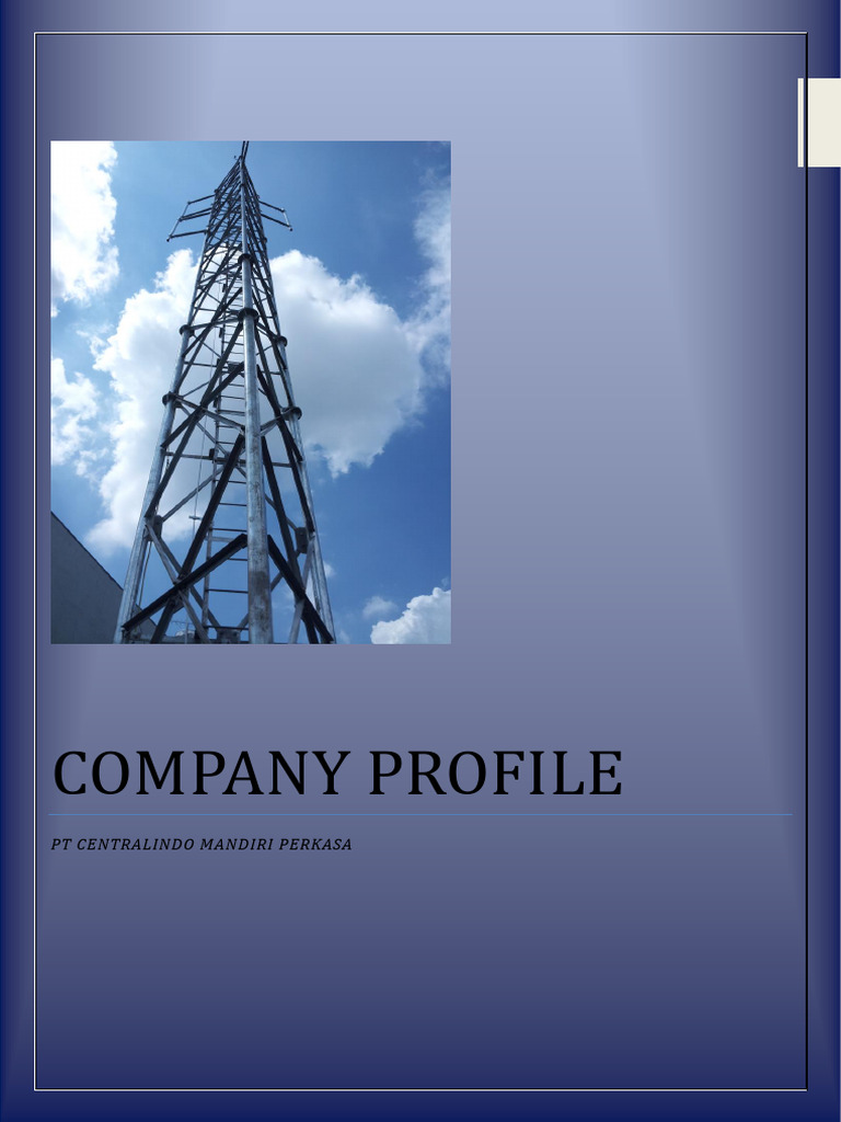 Company Profile CMP Baru | PDF