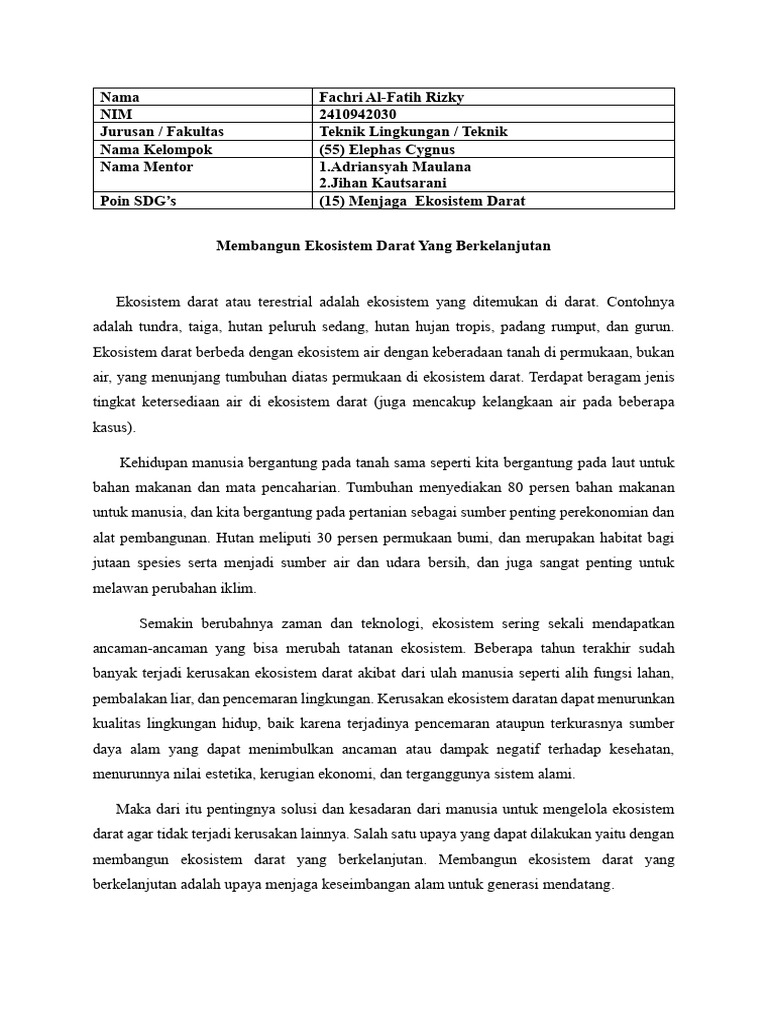 Fachri Al-Fatih Rizky - 2410942030 | PDF