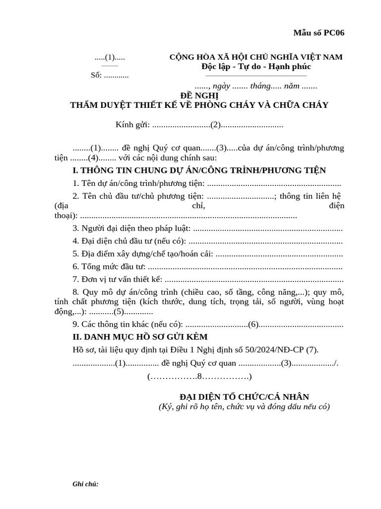 Mẫu PC06 | PDF