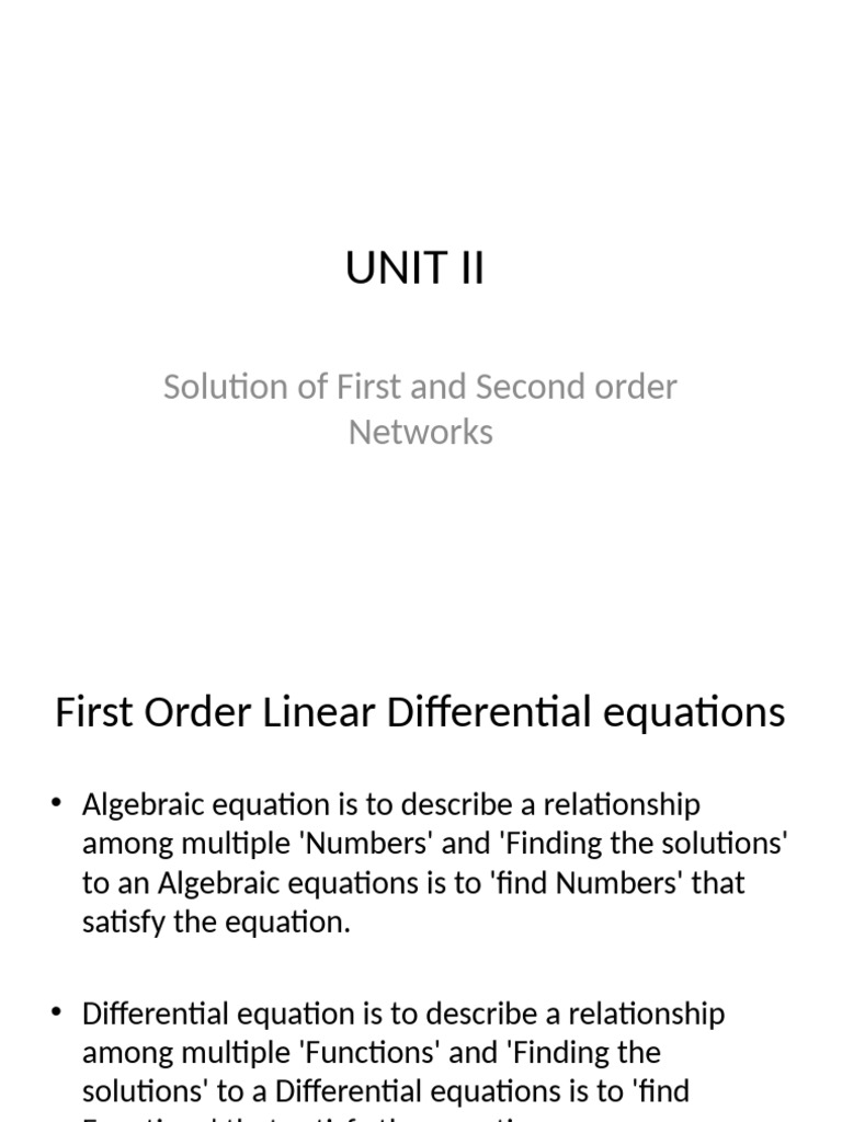 Unit II ECA | PDF