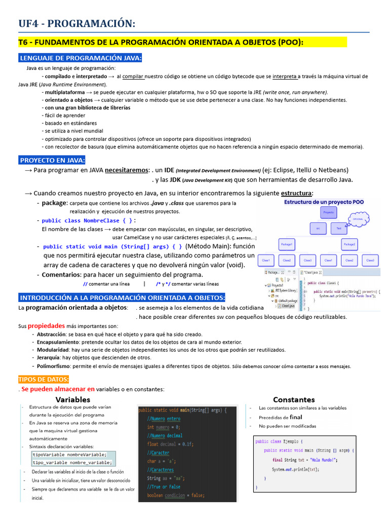 Apuntes Programación 2 | PDF