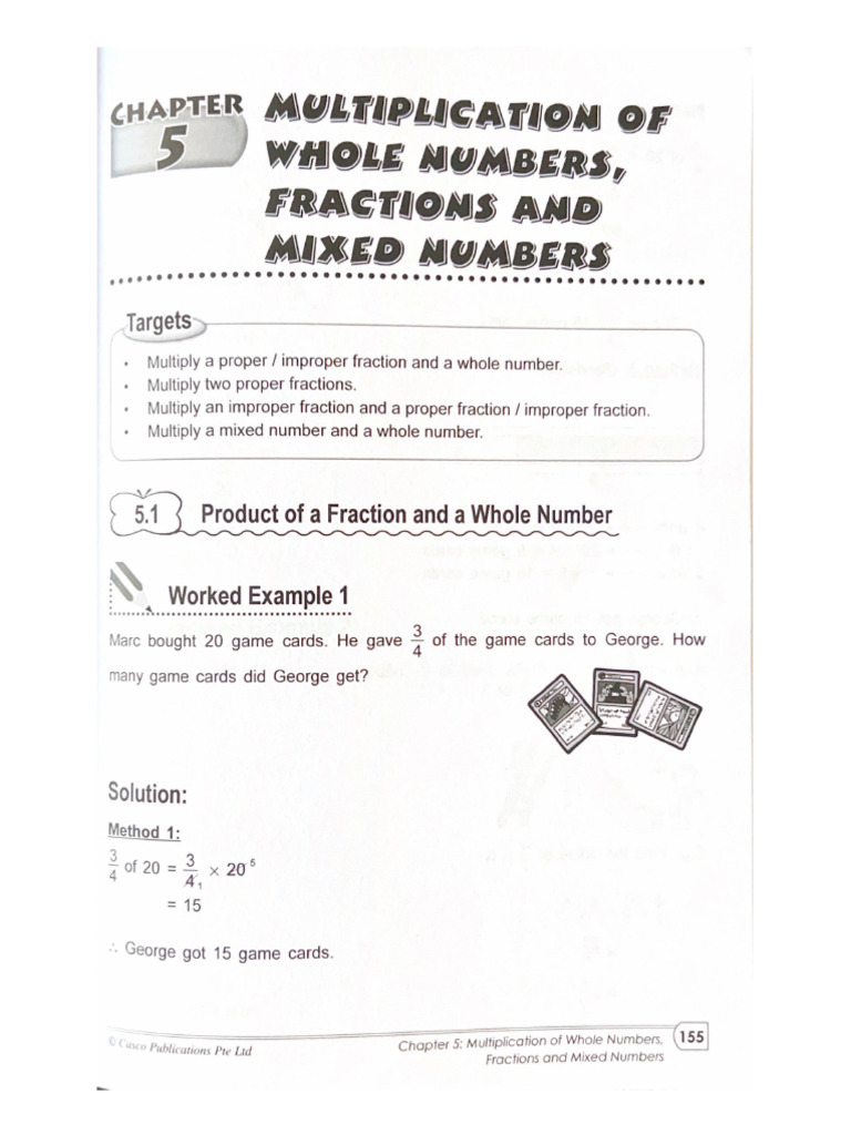 P6 Multiplication of Whole Numbers | PDF