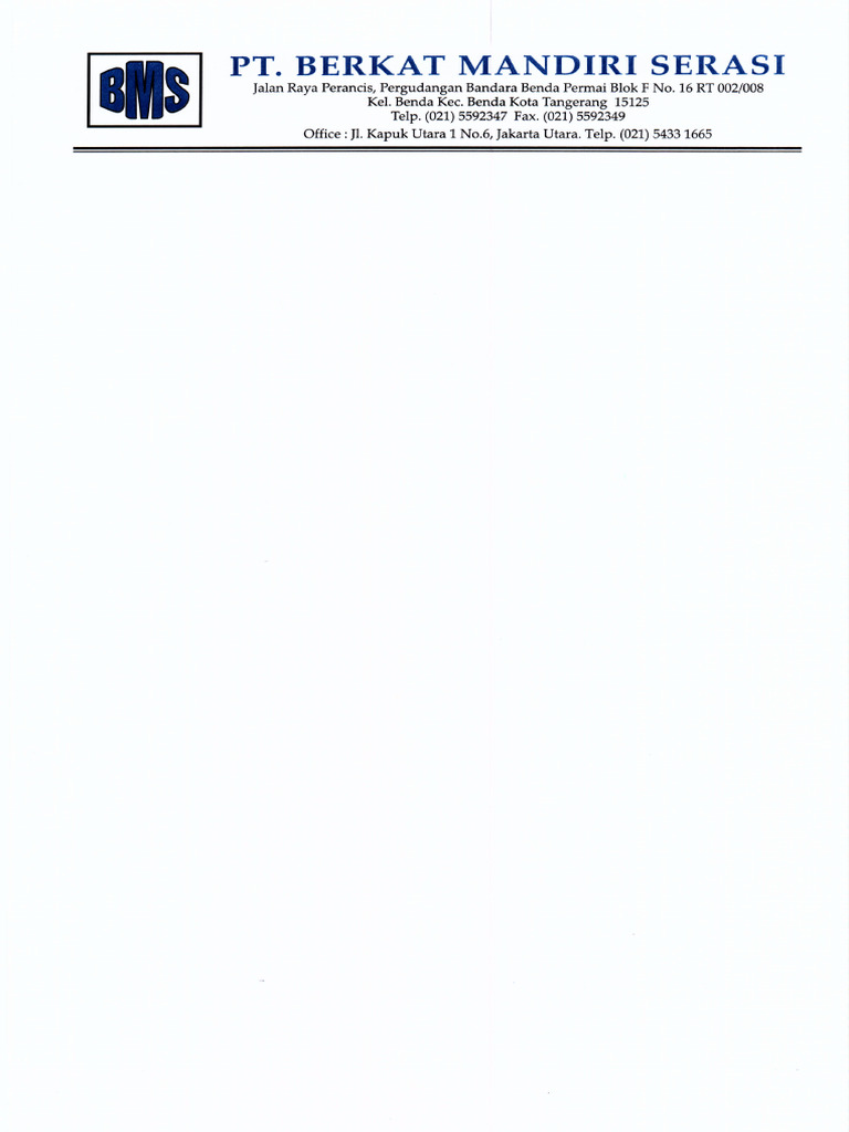 KOP SURAT BMS - Rotated | PDF