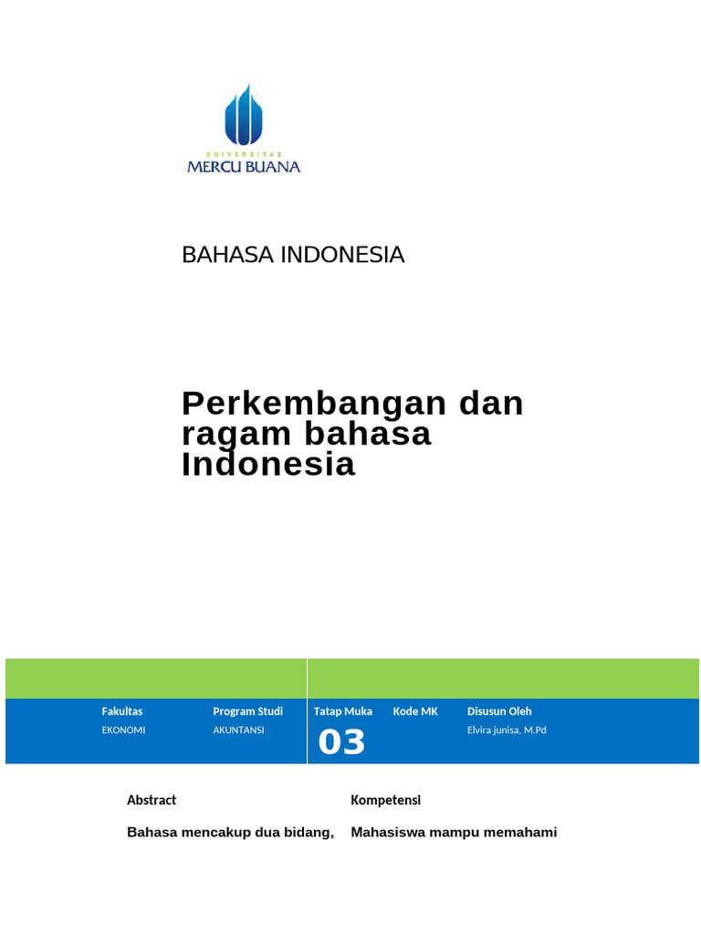 Modul Pertemuan 3 | PDF