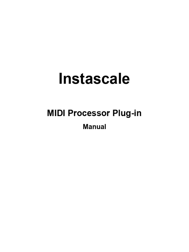 InstaScale Manual | PDF