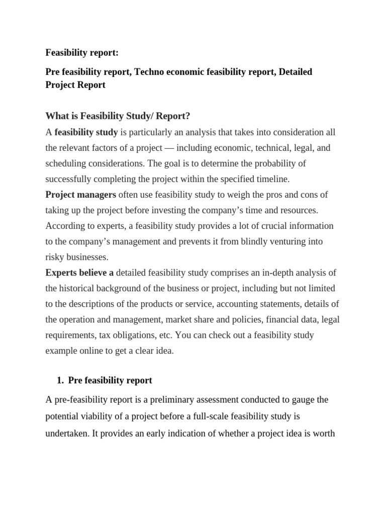 Module 3 Feasibility Report, Licensing and Clearances | PDF | Feasibility Study | Risk