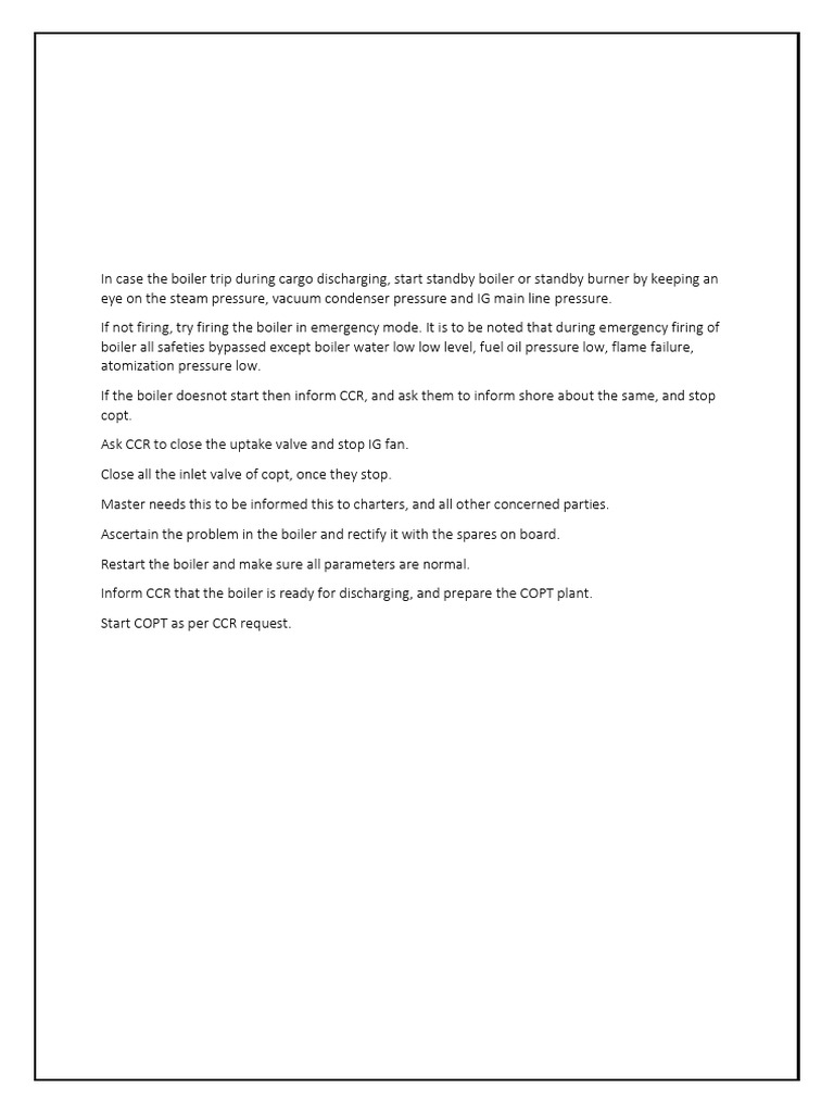 CARGO DISCHARGING | PDF