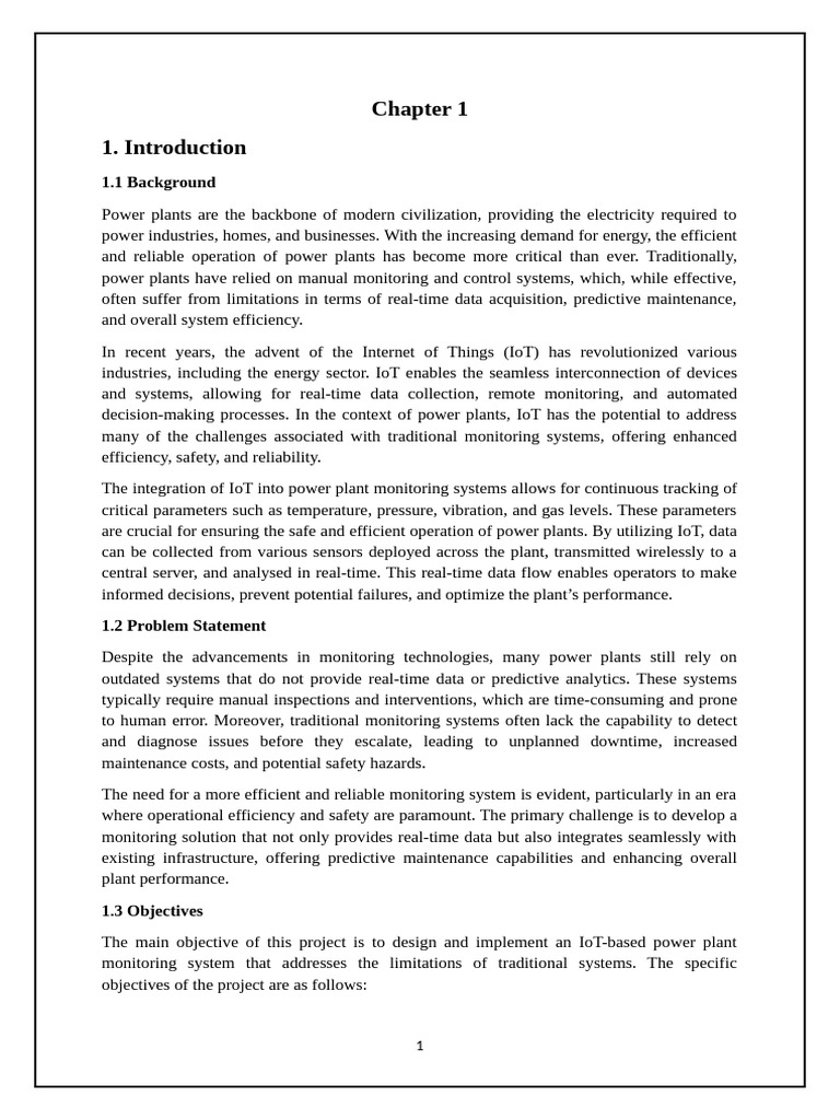 MINI PROJECT On Iot Application | PDF | Internet Of Things | Computer ...