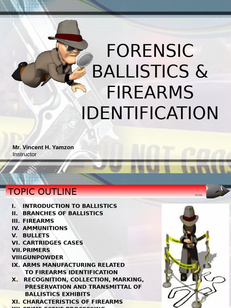 Forensic Ballistics | PDF