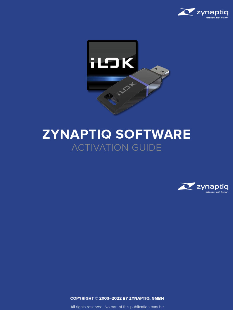 Zynaptiq Software Activation Guide | PDF