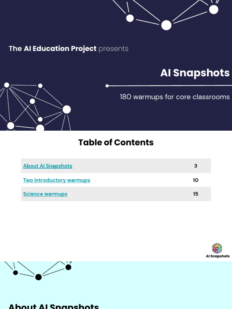 Science - AI Snapshots - AiEDU | PDF