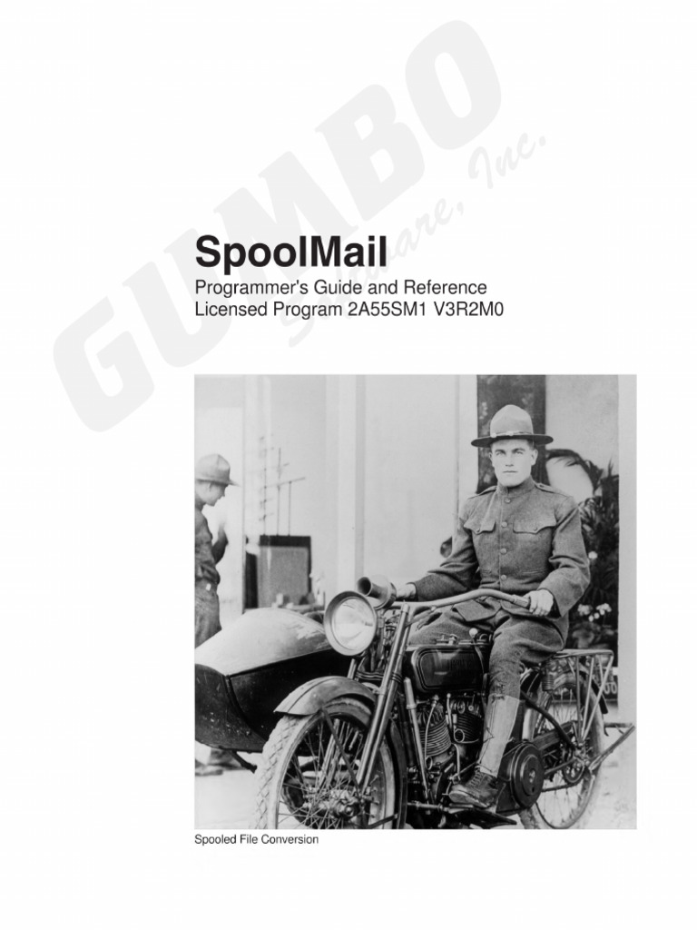 SpoolMail Programmer's Guide and Reference | PDF