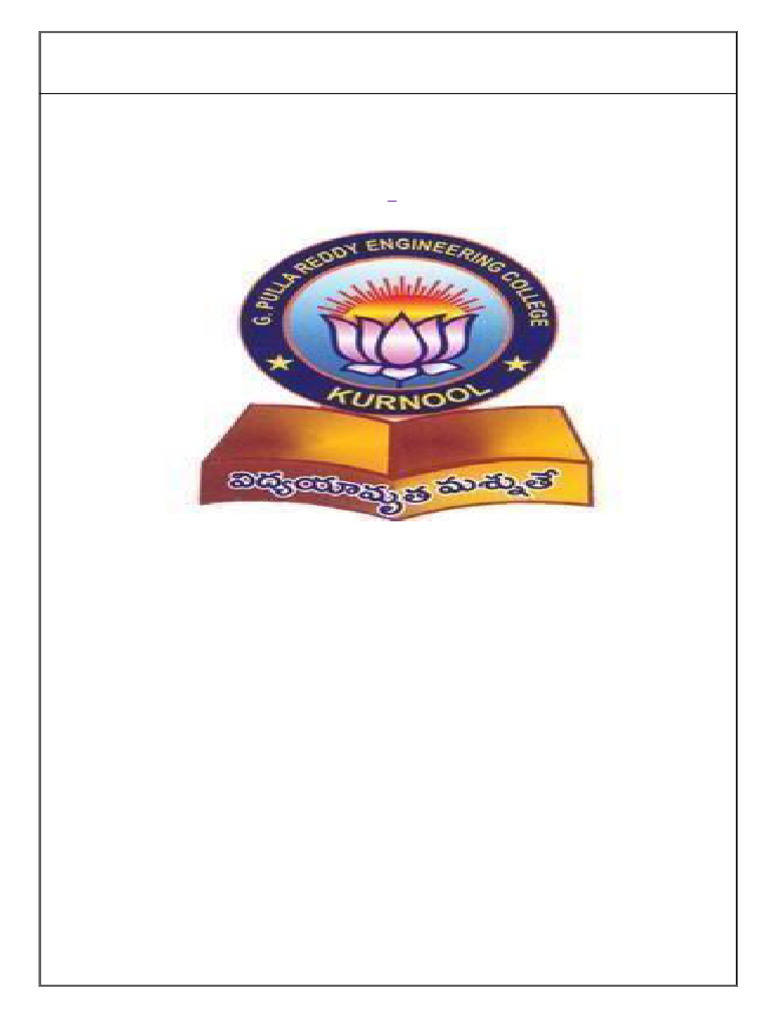 GPREC-CSE-IT Workshop-Manual-S-23 | PDF | Computer Network | Microsoft Windows