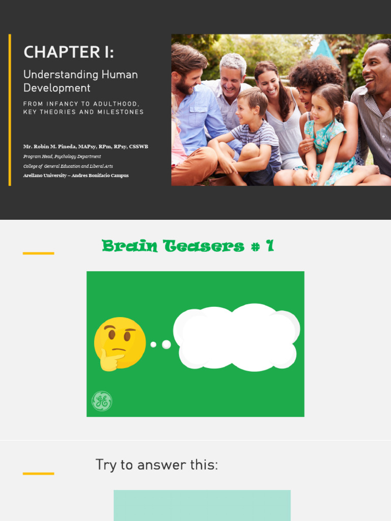 Chapter 1 About Human Development | PDF