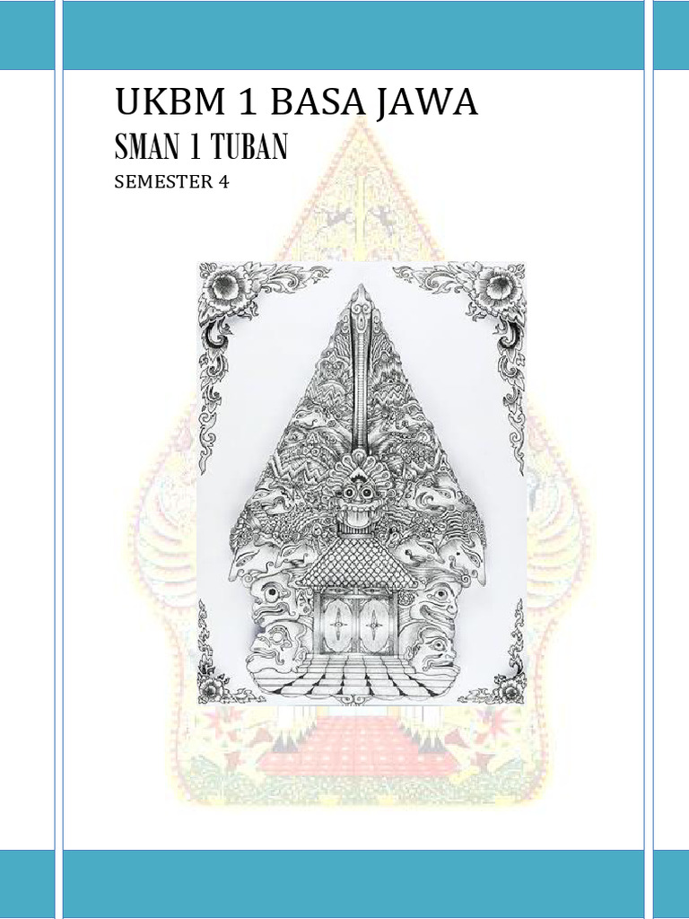 SEM 4 UKBM 1 B.JAWA (Sandiwara) | PDF